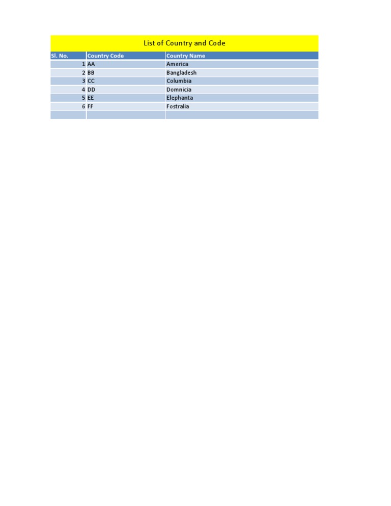 Excel Report | PDF