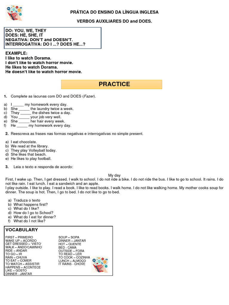 PLI DO and DOES W | PDF | Cuisine