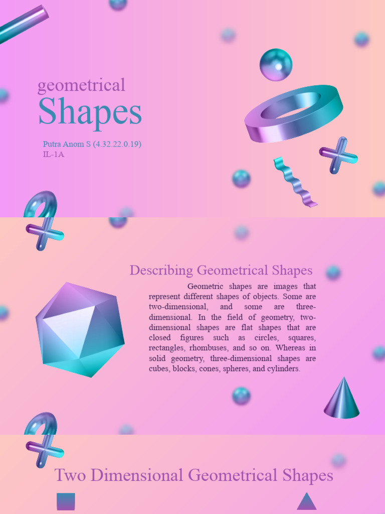 Geometrical Shapes | PDF | Shape | Rectangle