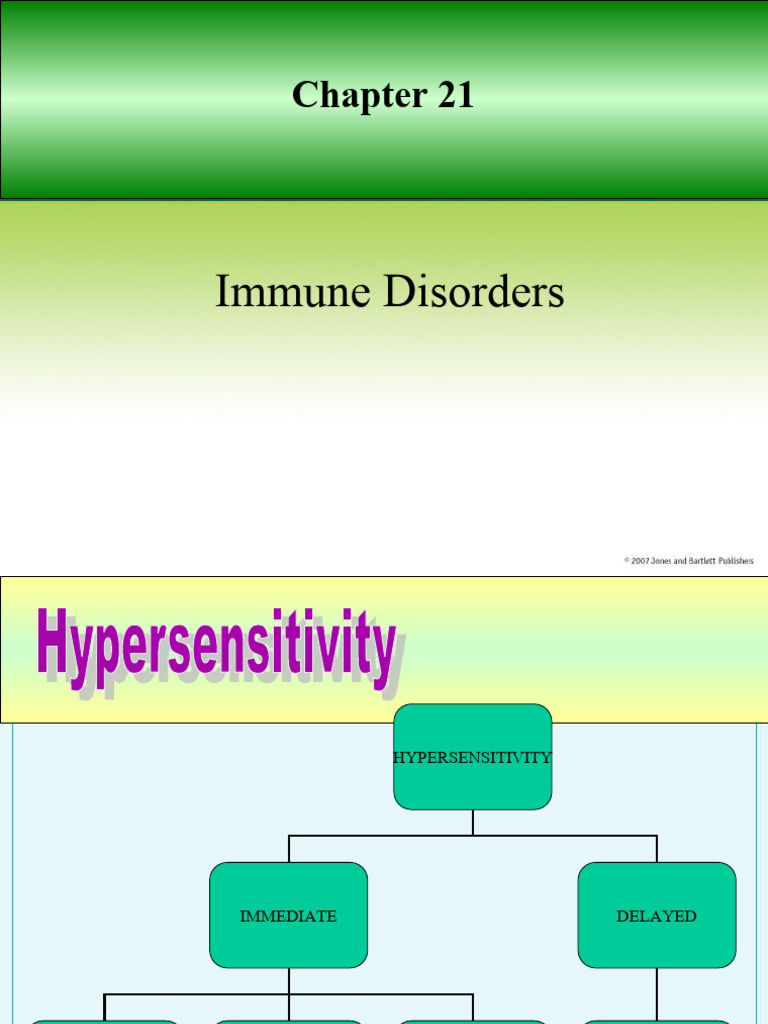 Immune Disorders | PDF | Allergy | Transplant Rejection