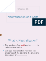 Word Equations for Neutralisation | PDF | Salt (Chemistry) | Chemical ...