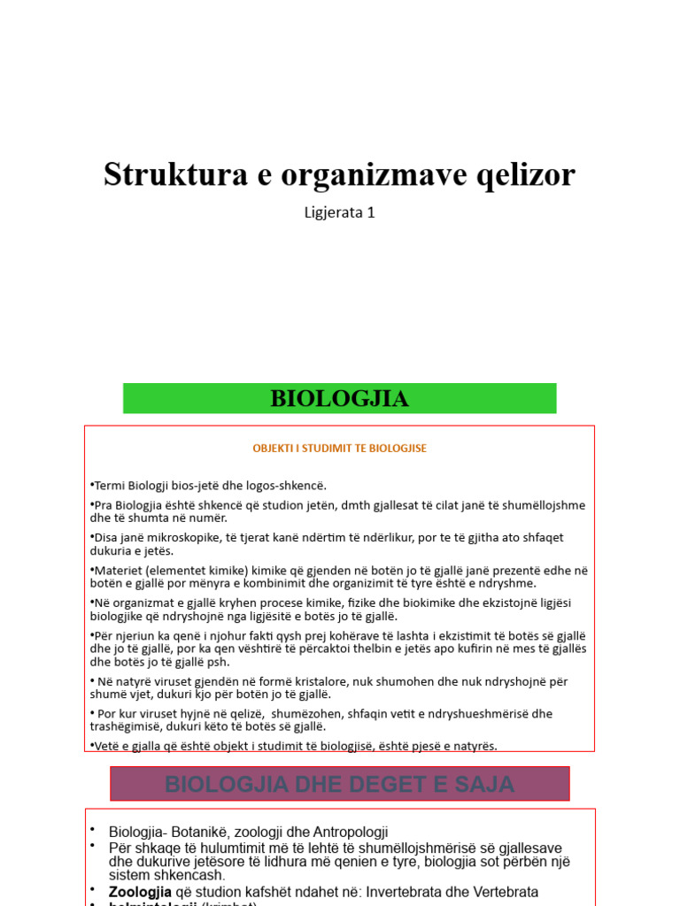 Ligjerata 1 | PDF