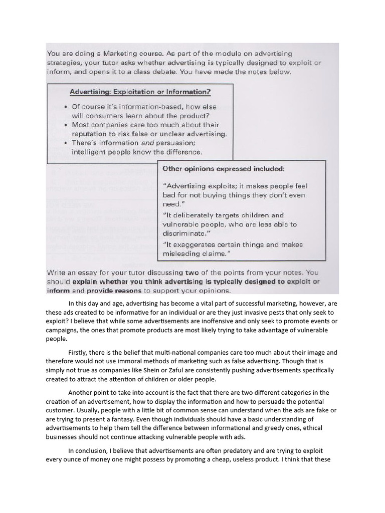 T8 OP Writing | PDF | Business