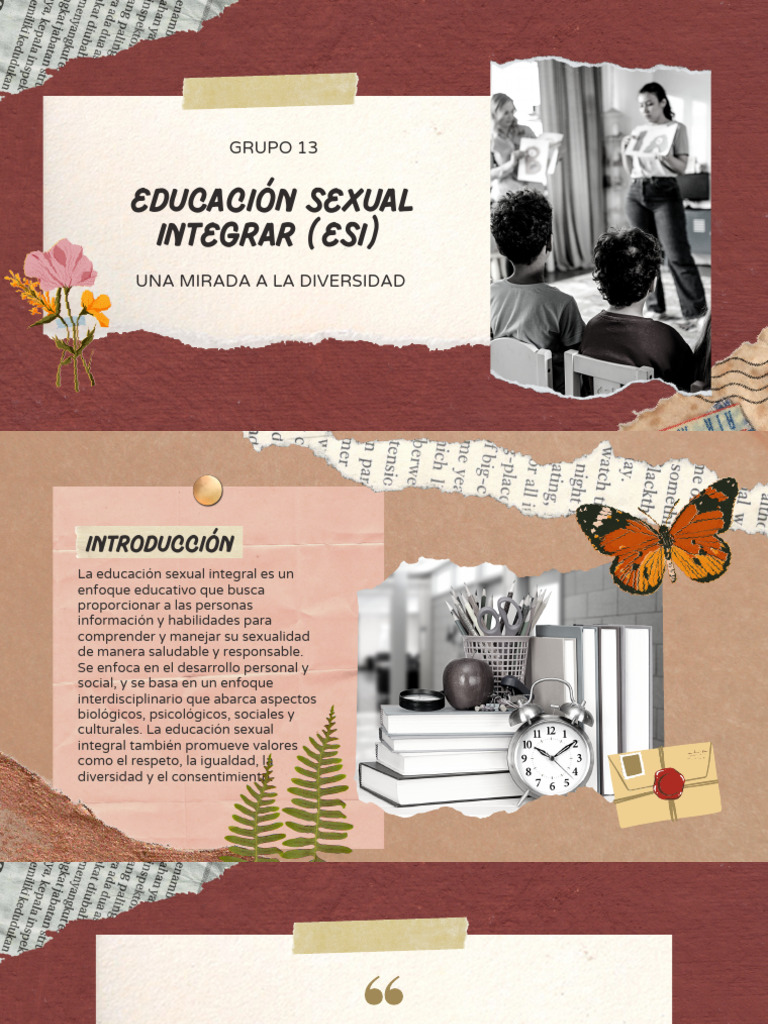 Educacion Sexual Integral Esi Pdf Educación Sexual