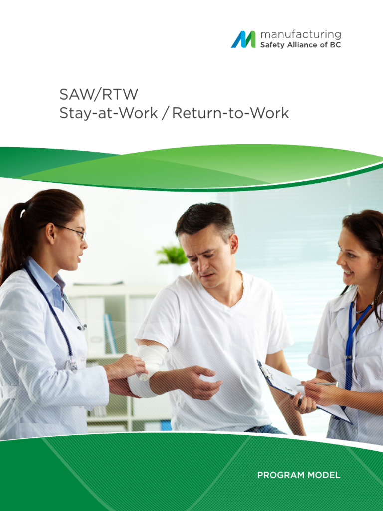 Saw RTW Model | PDF | Employment | Occupational Safety And Health