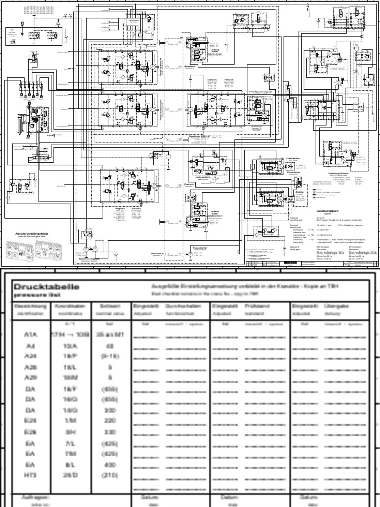 141500 Hyd Schematics | PDF