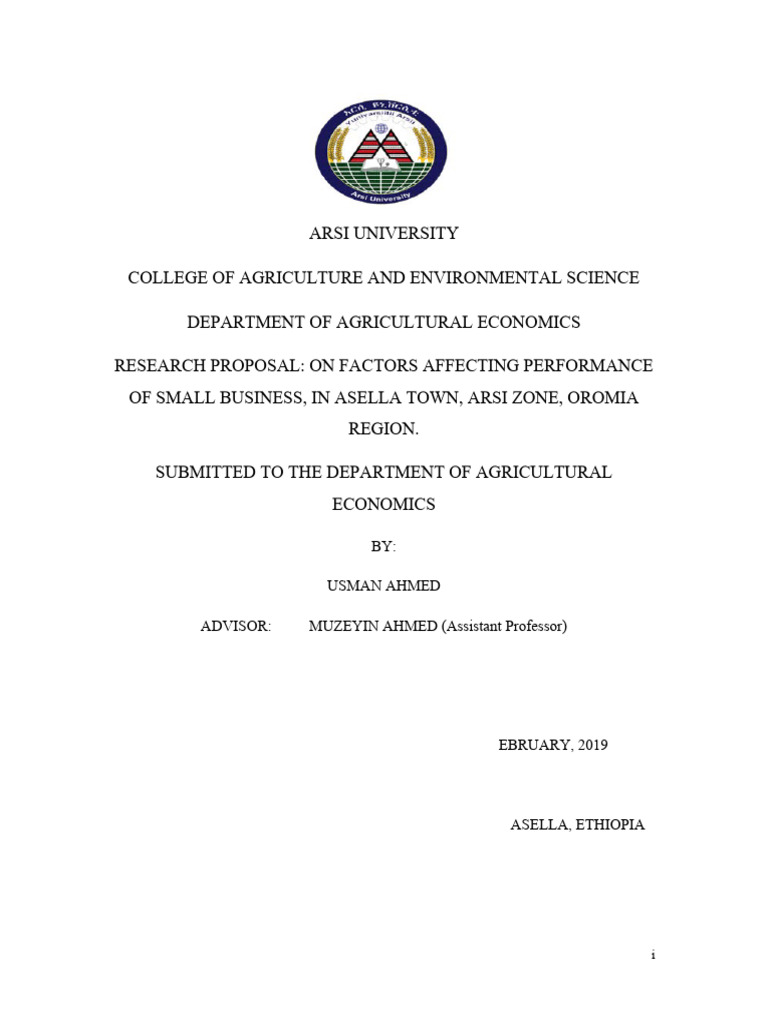 Research Arsi | PDF | Poverty Reduction | Poverty