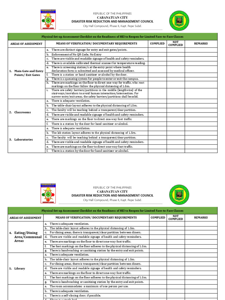 checklist-LGU | PDF
