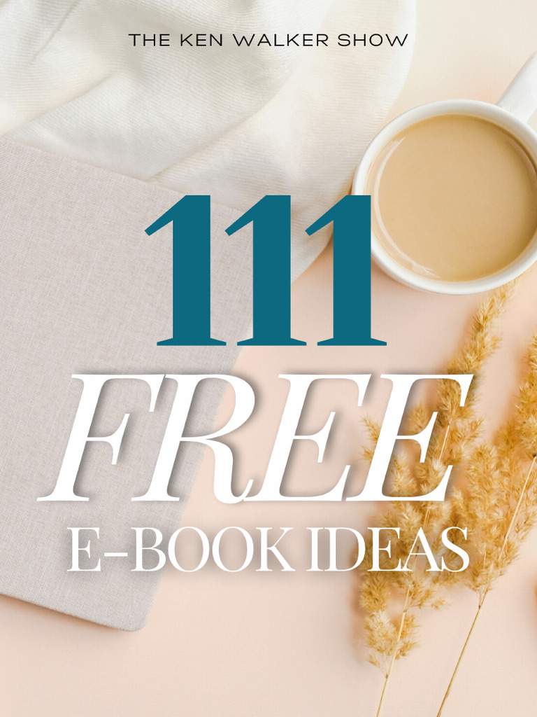 111 Free E-book Ideas | PDF