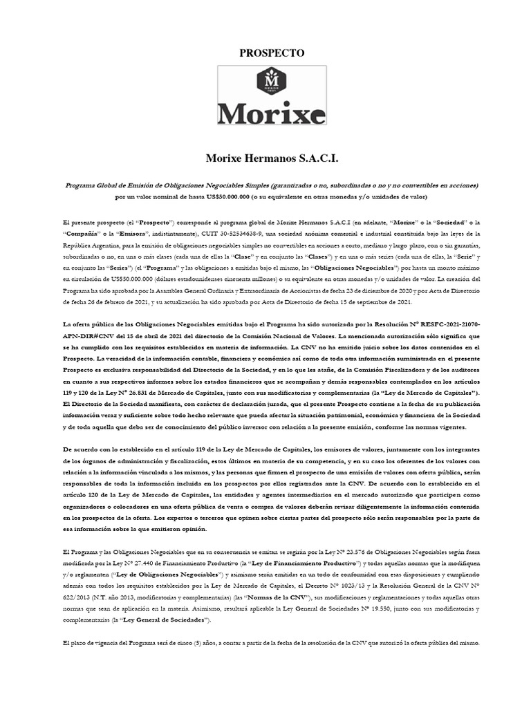 Info Morixe Internet | PDF | Trigo | Aceite de oliva