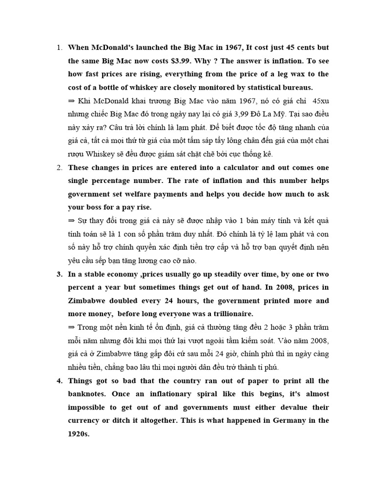 The Script + Suggested Interpretation With Terminology | PDF