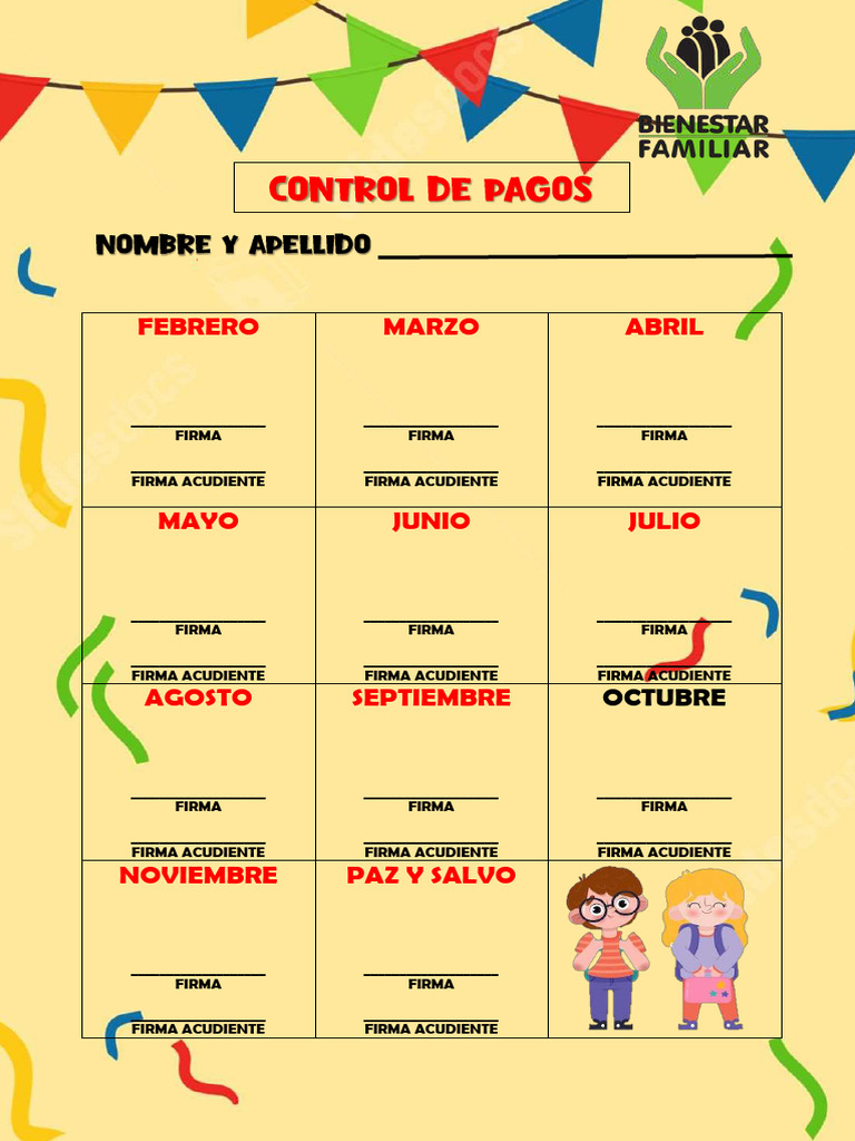Control de Pagos | PDF | Negocios | Finanzas y administración del dinero