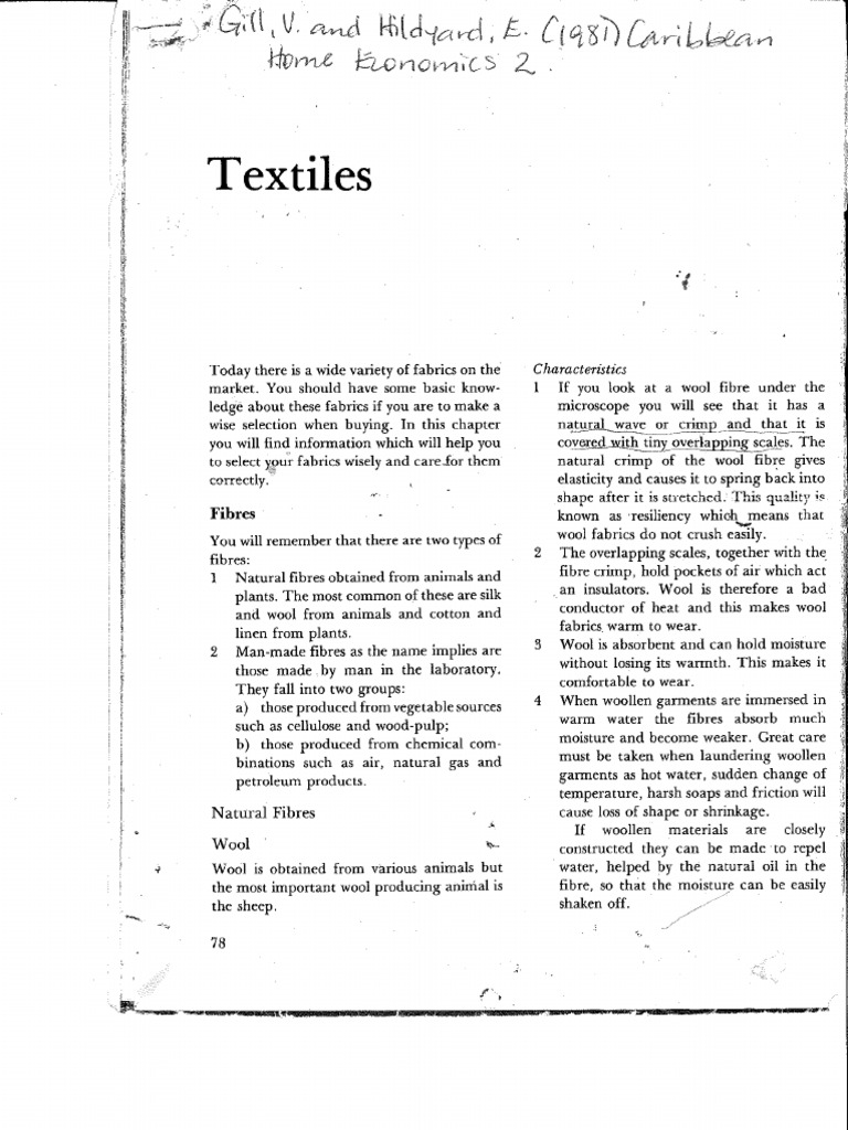 Textiles | PDF