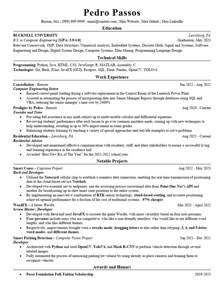 pedro_passos_resume_video | PDF | Cloud Computing | Software Engineering