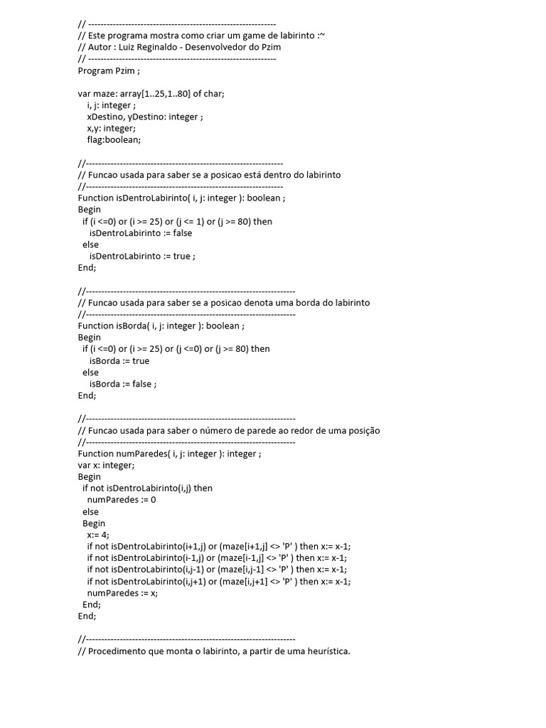 Atividade Pascalzim 2019 Pdf Programação De Computadores