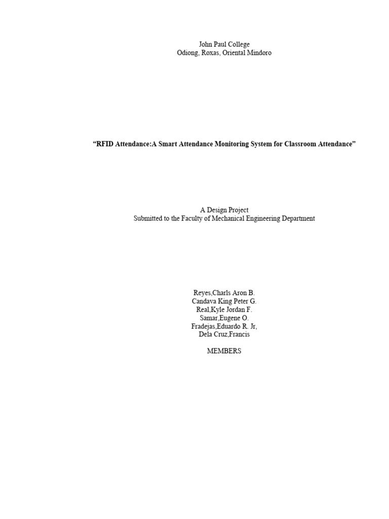 RFID Attendance | PDF | Radio Frequency Identification | Arduino RFID Attendance | PDF | Radio Frequency Identification | Arduino