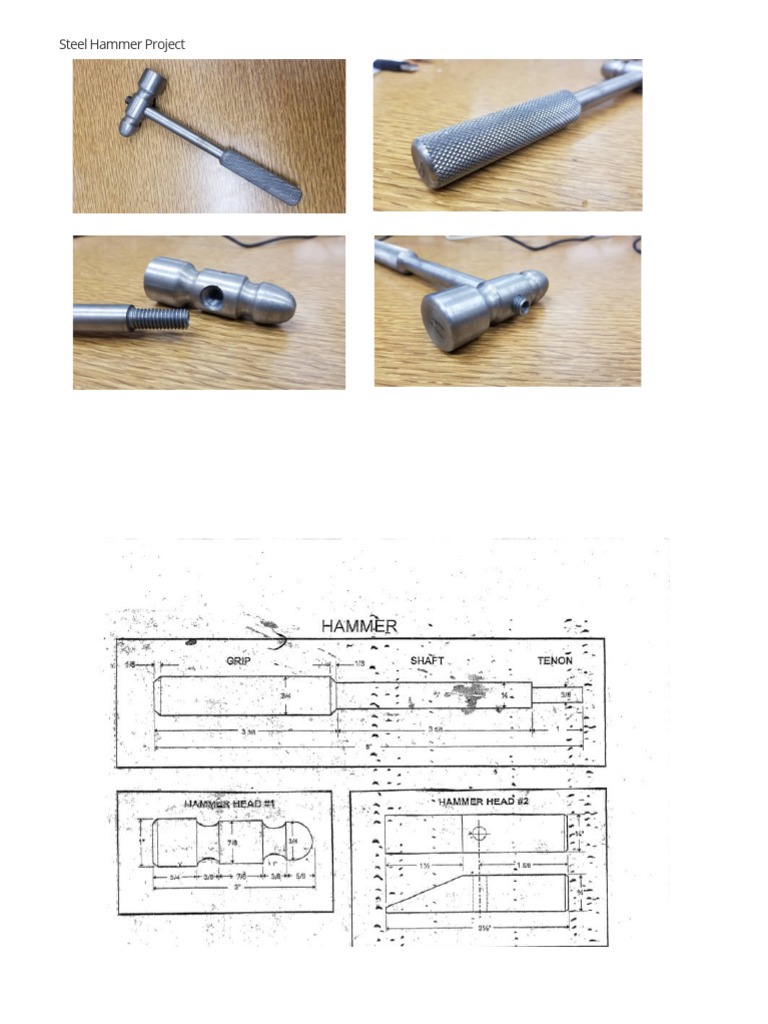 Steel-Hammer-Project | PDF | Tools | Industrial Processes