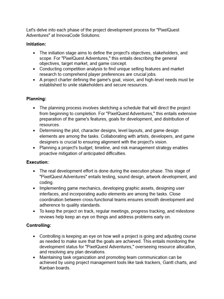 cs615 Assignment Solution 2024 | PDF | Project Management | Business