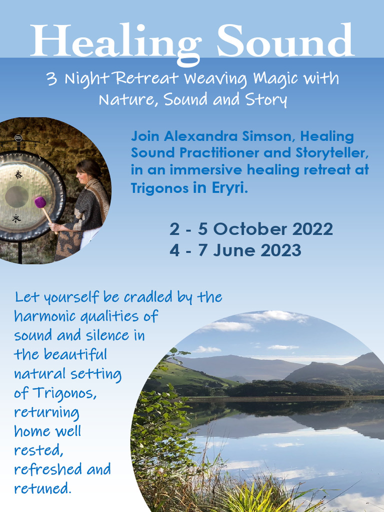 Healing Sound Flyer 2022 23 | PDF | Meditation | Mind–Body Interventions