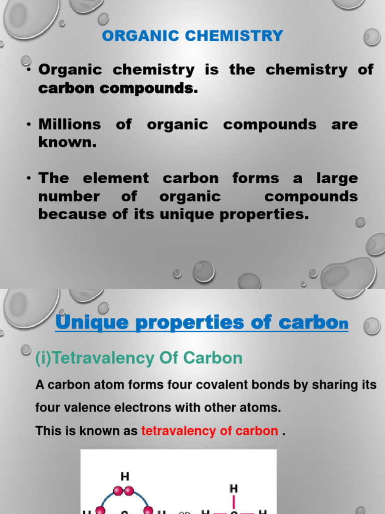 Organic Chemistry Classwork Notes | PDF | Alkane | Alkene