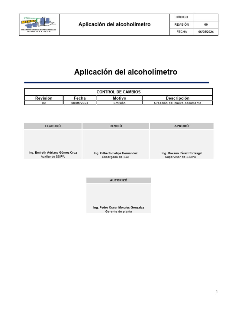 Formato para Instructivo | PDF
