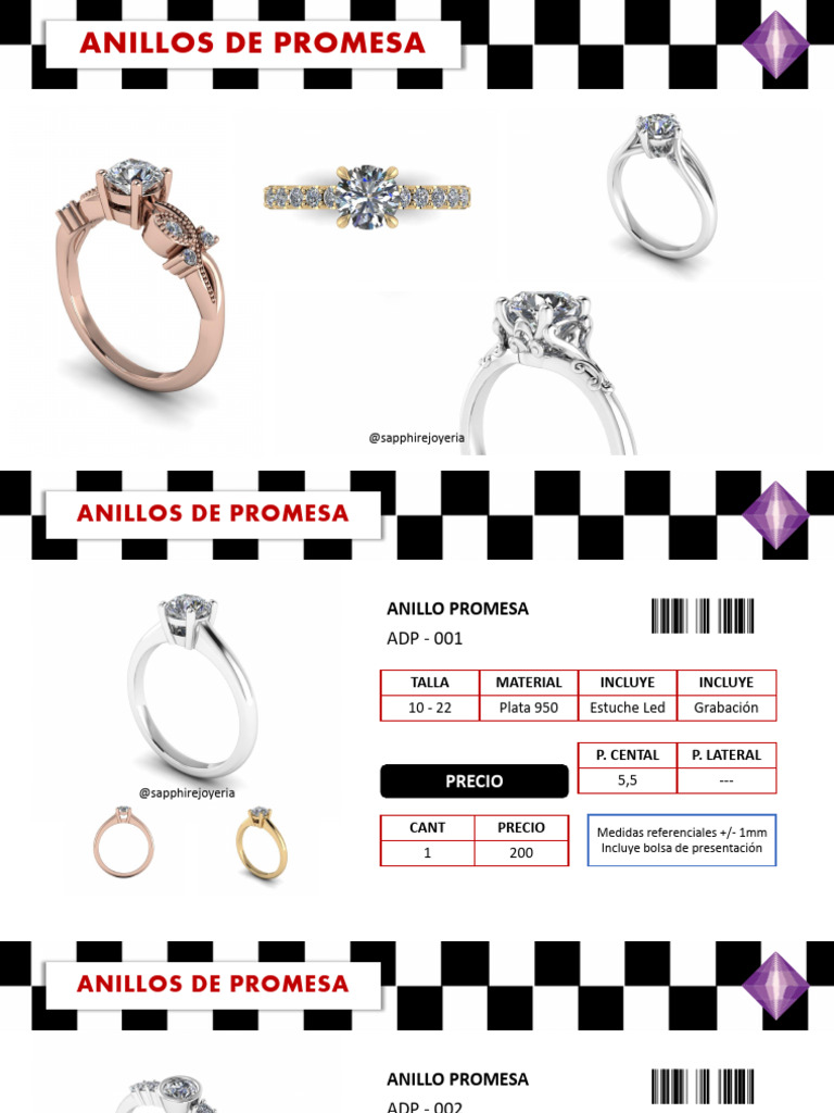 Catalogo Anillos de Promesa - 2023 | PDF