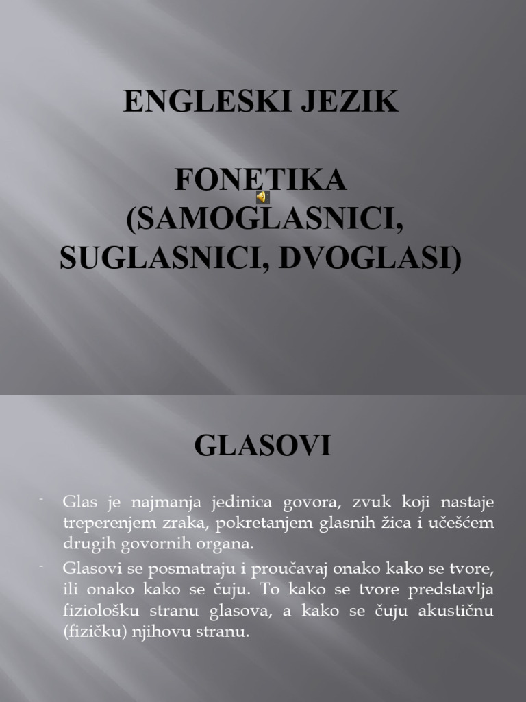 Engleski Jezik | PDF