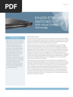 Switch Juniper EX4650 (Datasheet) | PDF | Networking | Multiprotocol Label Switching