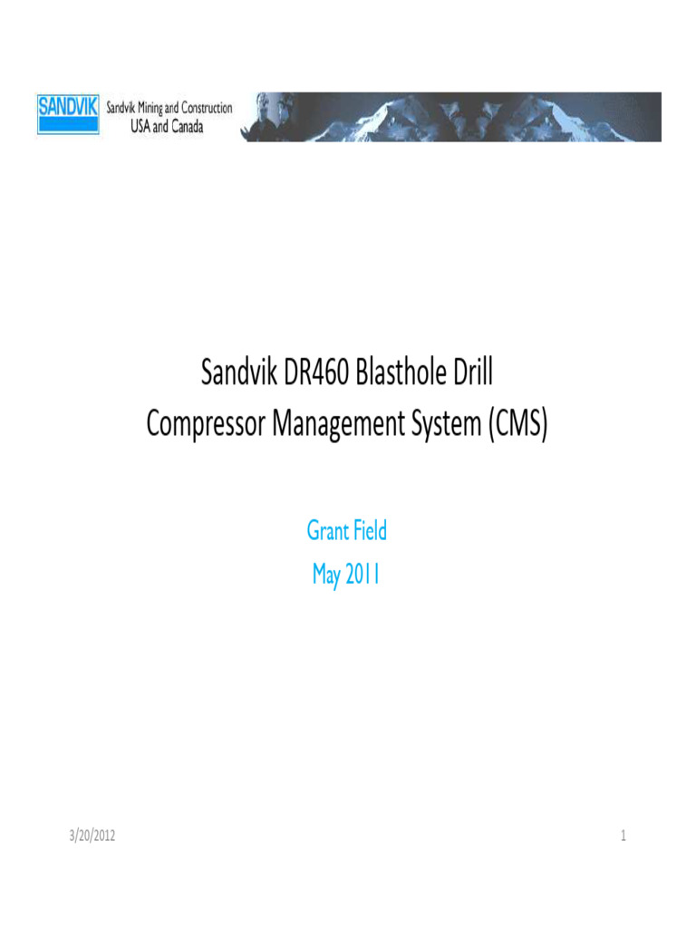 Training CMS DR460 | PDF | Valve | Pump