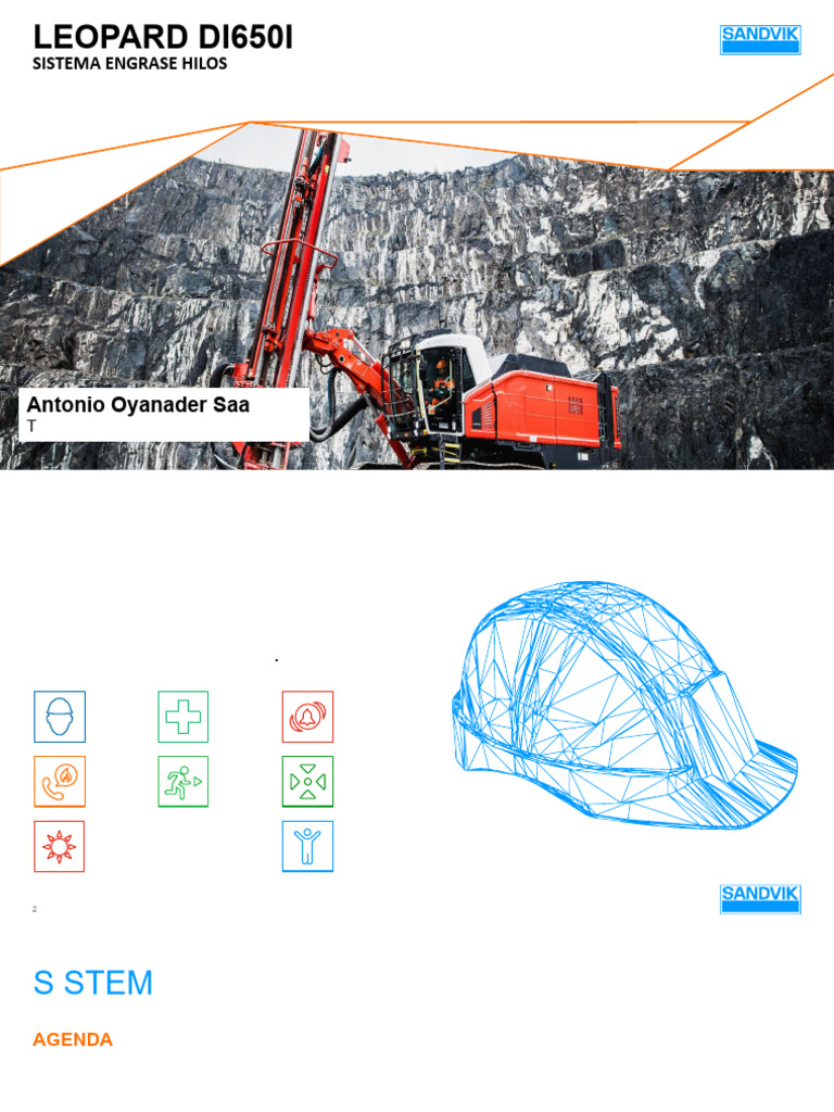 Sistema Engrase Hilos Barras Leopard DI650i Traducida Español | PDF ...