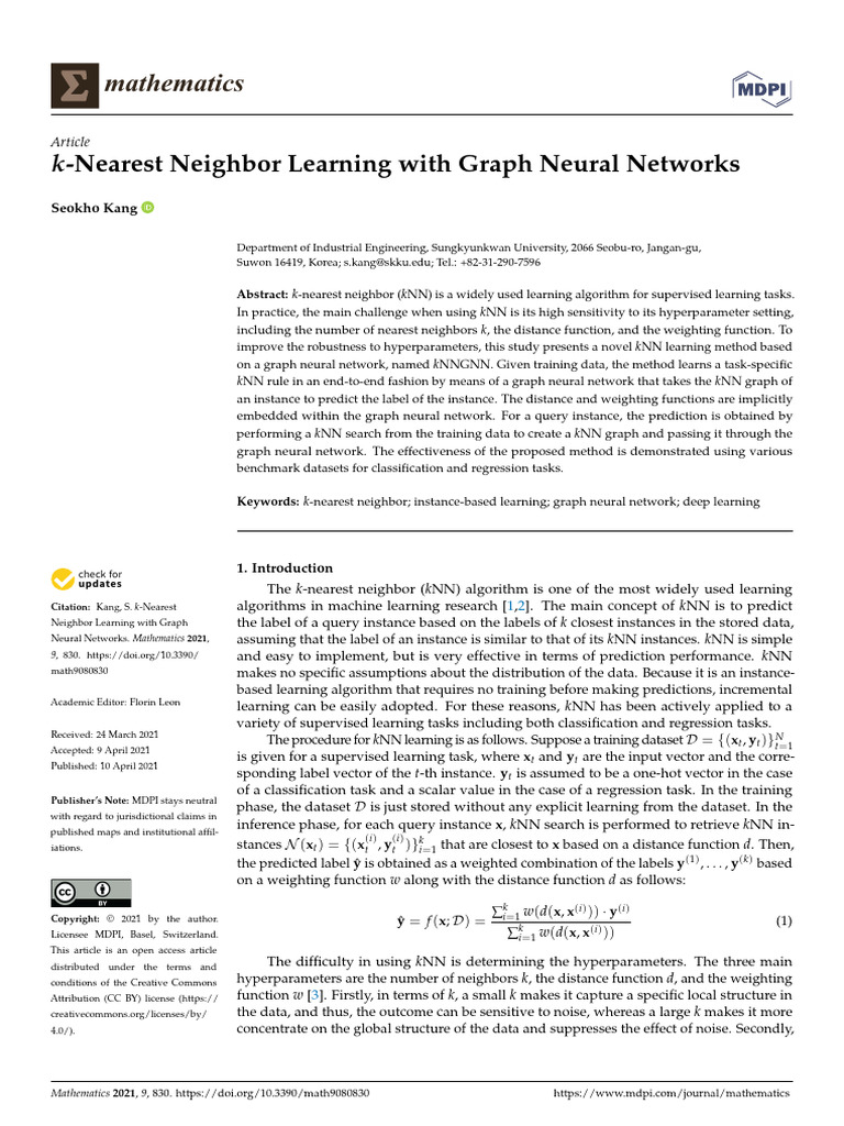 mathematics | PDF | Artificial Neural Network | Statistical Classification
