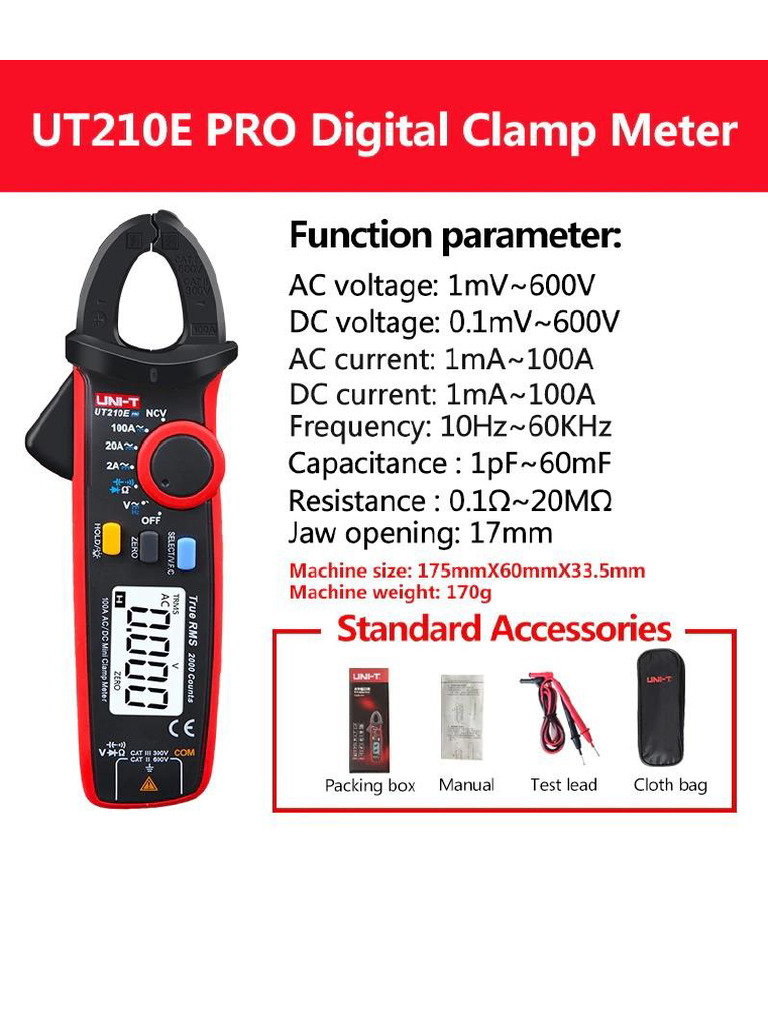 Ficha Tecnica Ut210e Pro | PDF