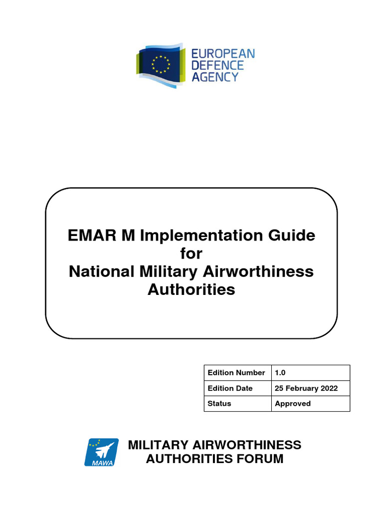 Emar M Implem Guide Ed 1 0 (25 February 2022) Approved | PDF | Audit ...