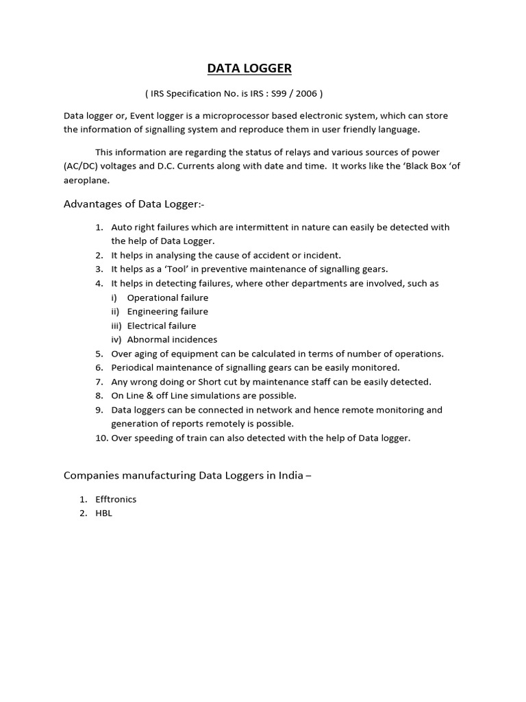 Datalogger-Its Working and Design | PDF | Computer Network | Modem