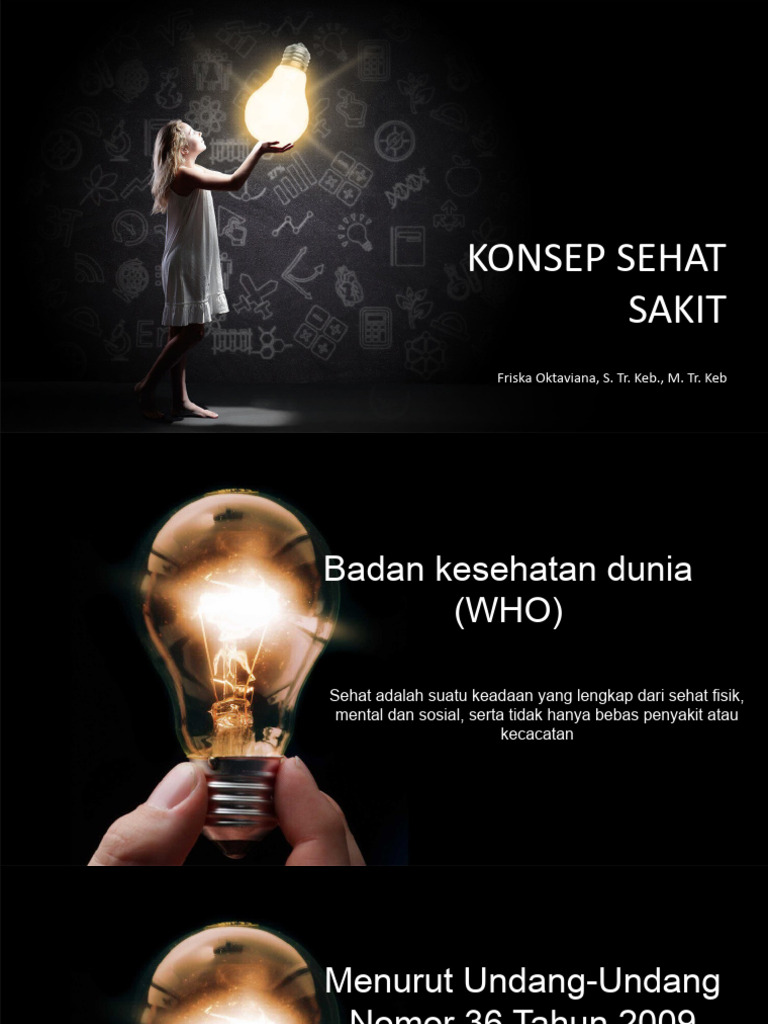 Konsep Sehat Sakit | PDF | Pengembangan Diri | Sains & Matematika