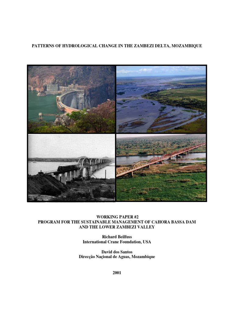 Zambeze Hydrochanges | PDF | Discharge (Hydrology) | Flood
