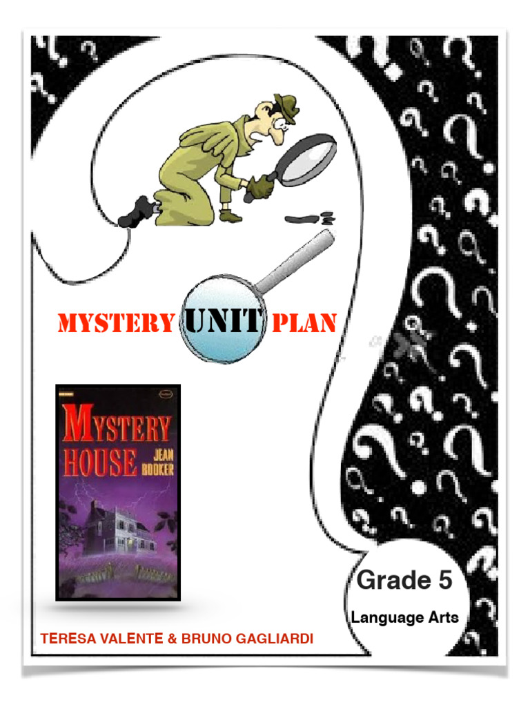 Grade 5 Mystery Unit Plan Overview | PDF | Reading Comprehension ...