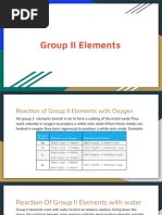 Thermal Stability of Group 2 Elements | PDF | Chemical Reactions | Oxide