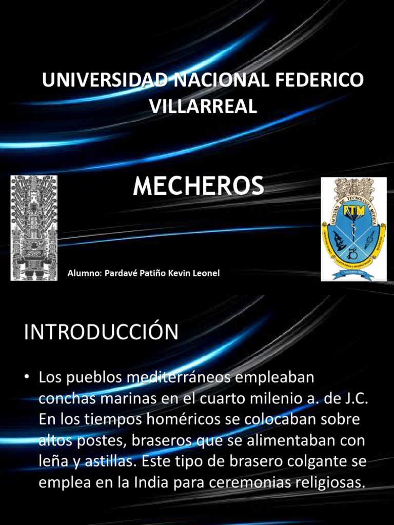 Presentacion de Mecheros | PDF | Química | Energía y recursos