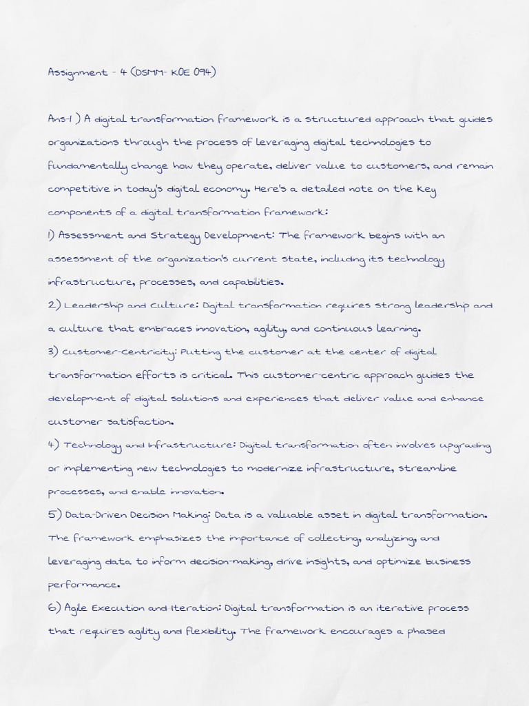 Assignment 4 DSMM | PDF