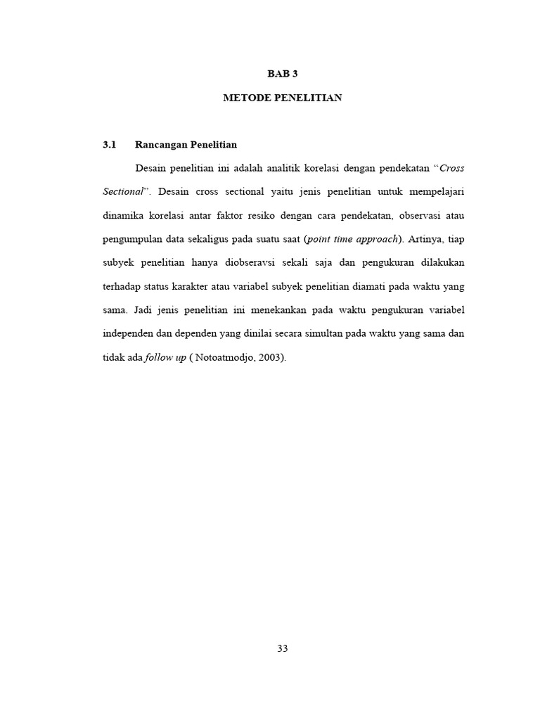 Metode Penelitian: Dukungan Sosial dan Kualitas Hidup TB Paru | PDF