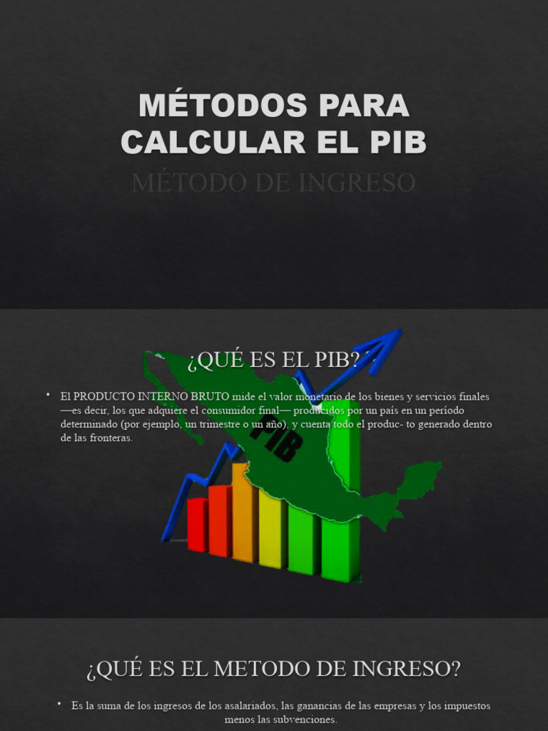 Métodos para Calcular El Pib | PDF