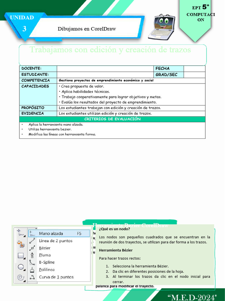 Ficha de Actividad Ept 5°-Semana 3 | PDF | Herramientas
