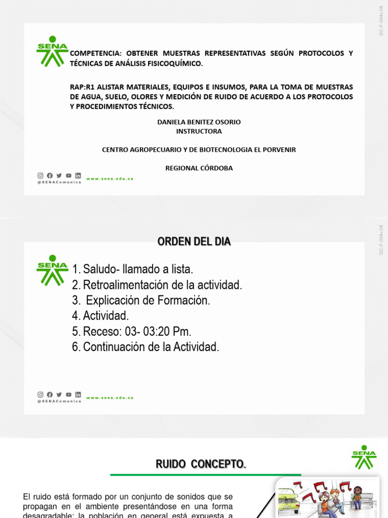 Clase N 8 Ruido | Descargar gratis PDF | ruido | Escuchando