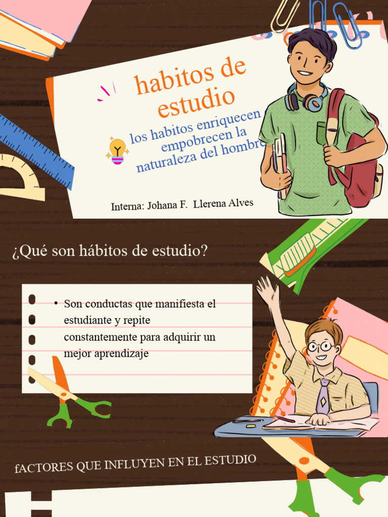 Diapositiva de Habitos de Estudio | PDF | Relaciones personales ...