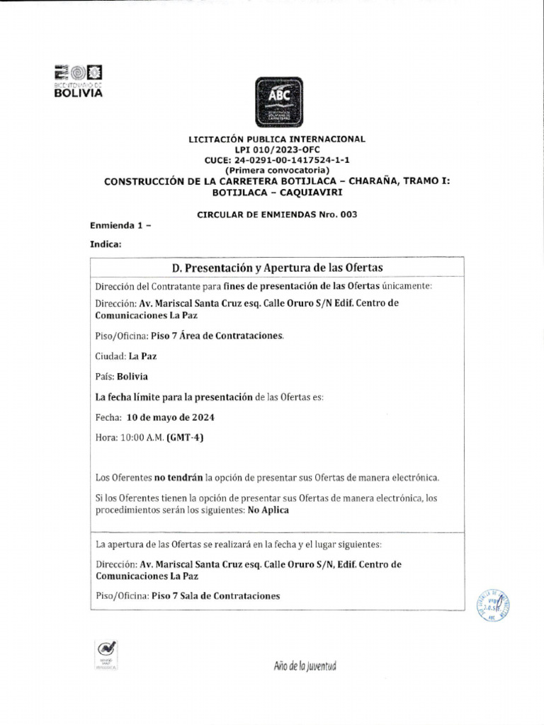 Enmiendas 3 Parte | PDF