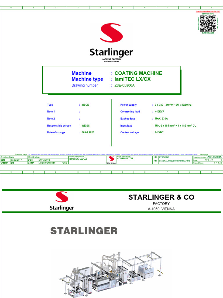 Starlinger Lemitec Wiring Diagram | Download Free PDF | Electrical ...