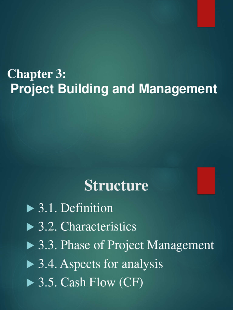 Chapter 3 - Building Project and Management | PDF | Depreciation | Taxes