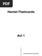 Hamlet Study Guide | PDF | Hamlet