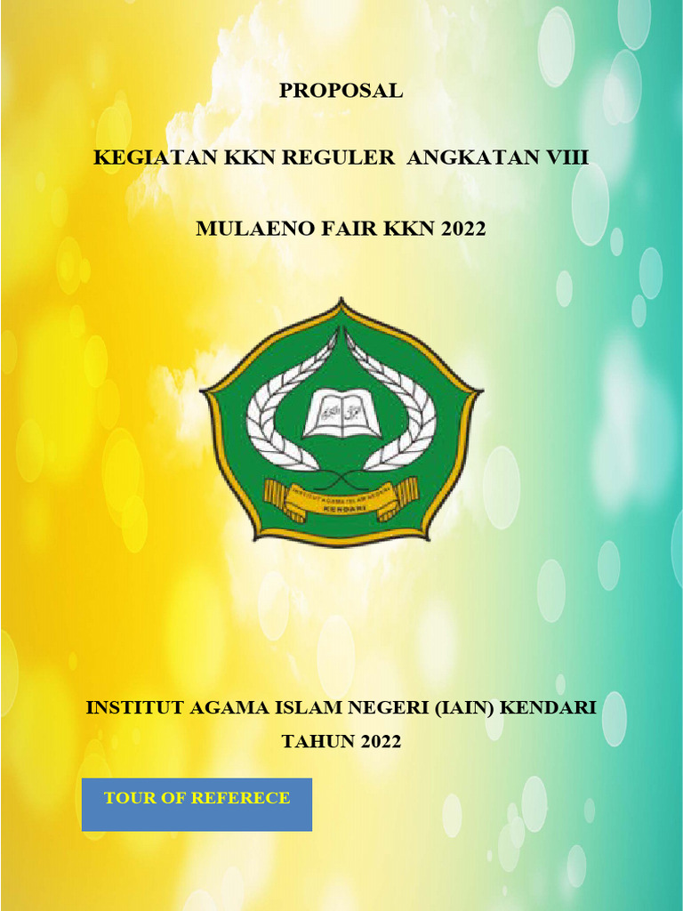 Proposal KKN Mulaeno 2022 | PDF